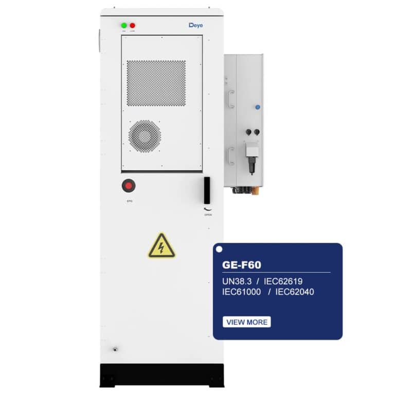 Deye GE-F60 Commercial Energy Storage System | 55.29kWh ESS