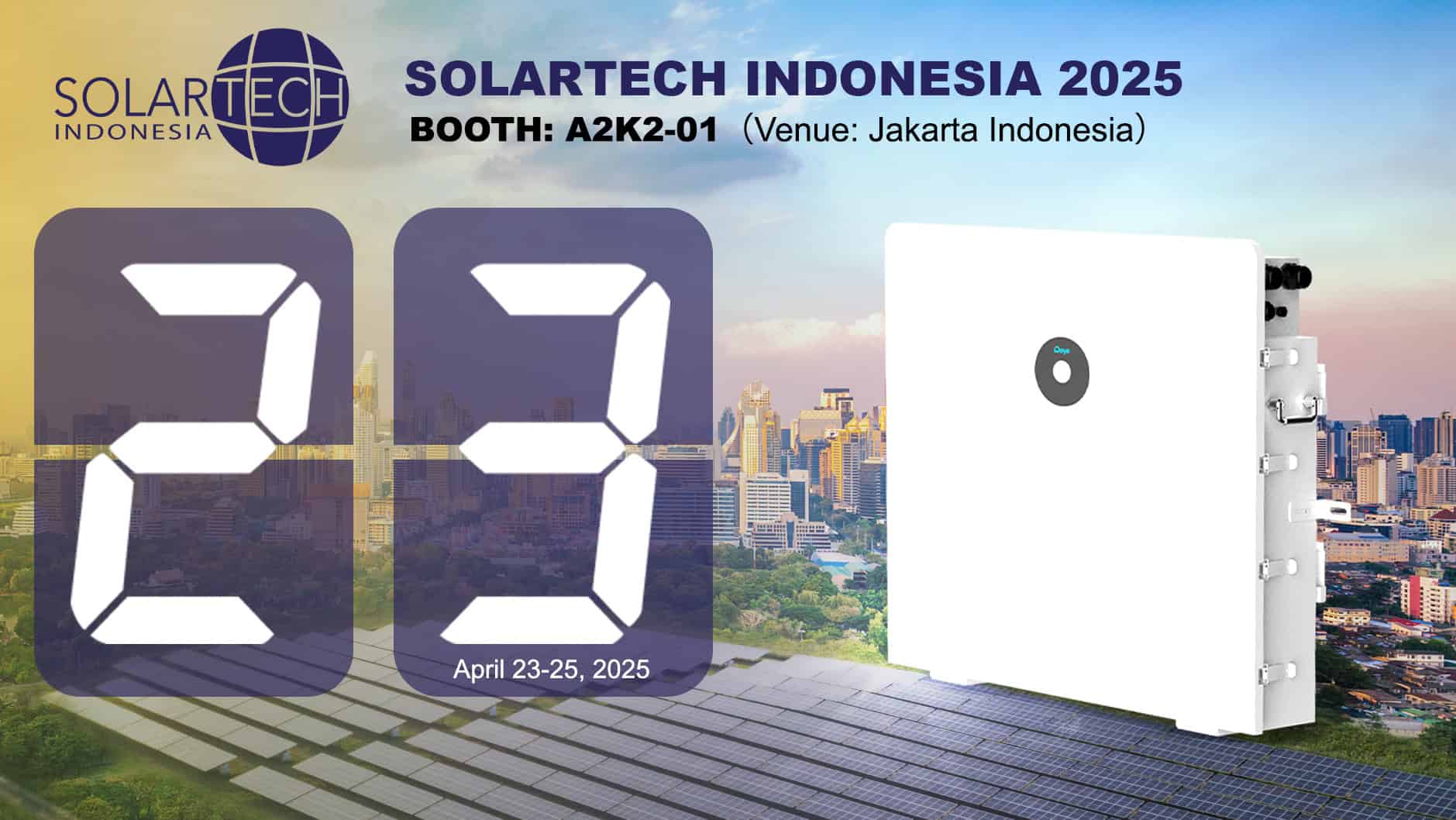 Join Deye at RenewX & SolarTech Indonesia 2025