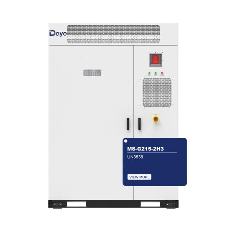 Deye BOS-A Advanced Commercial Battery Storage Solution
