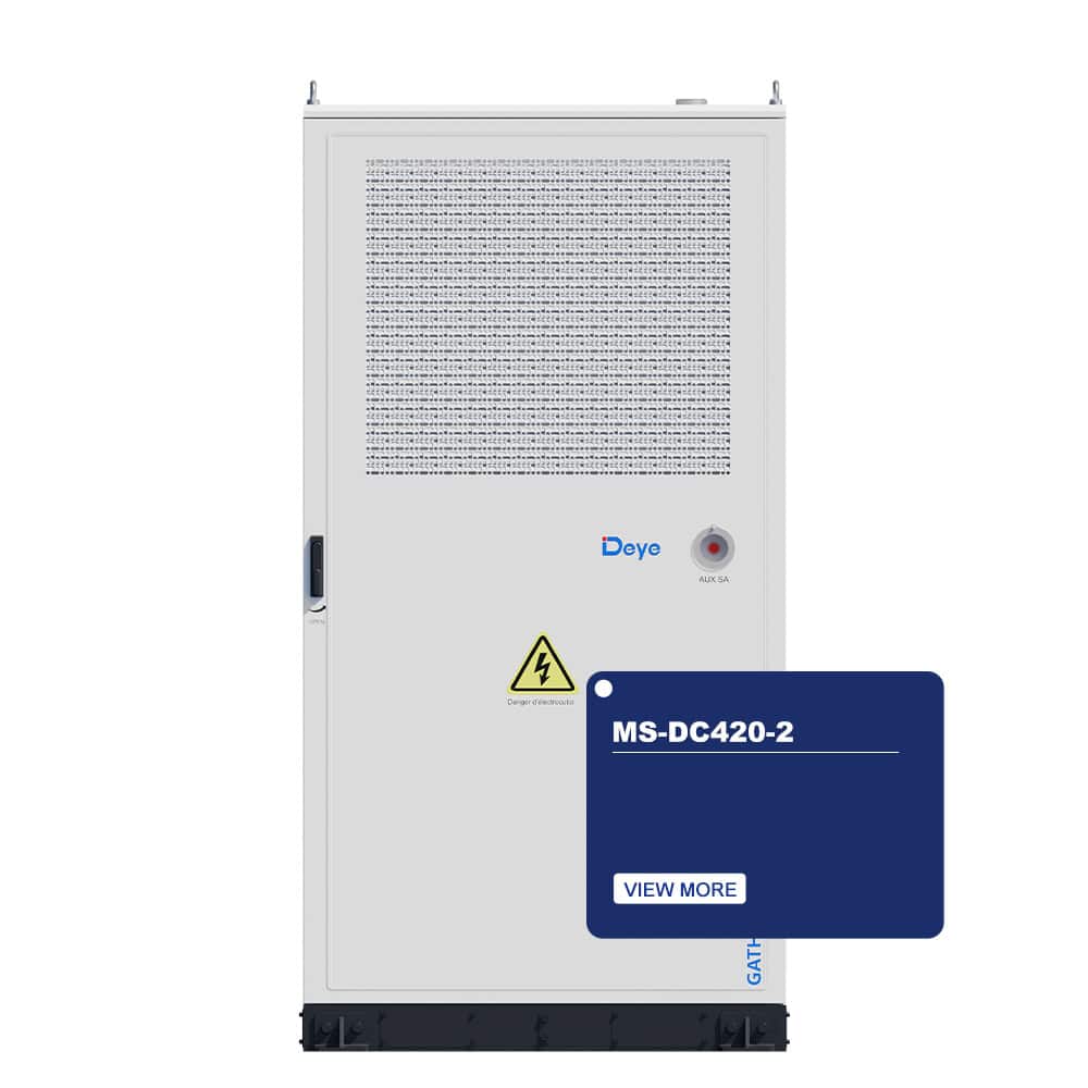 Série Deye MS-LC430-2H2 - Solution intégrée C&I PV-BESS-EV