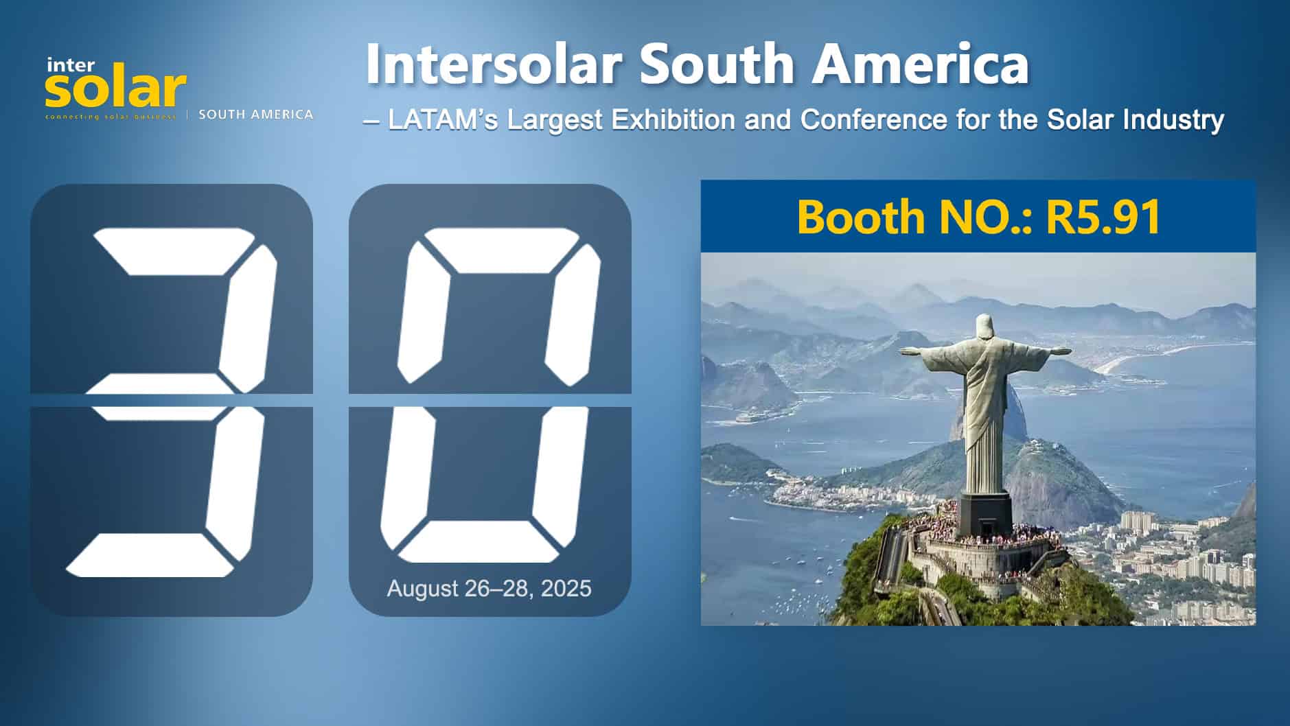 Deye auf der Intersolar South America 2025 | Besuchen Sie uns am Stand ...