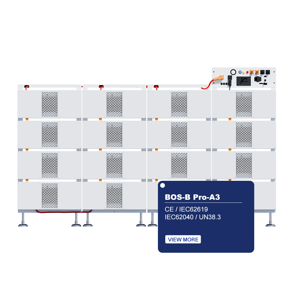 Deye BOS-W Solar Storage System | Commercial 5.12kWh LiFePO4